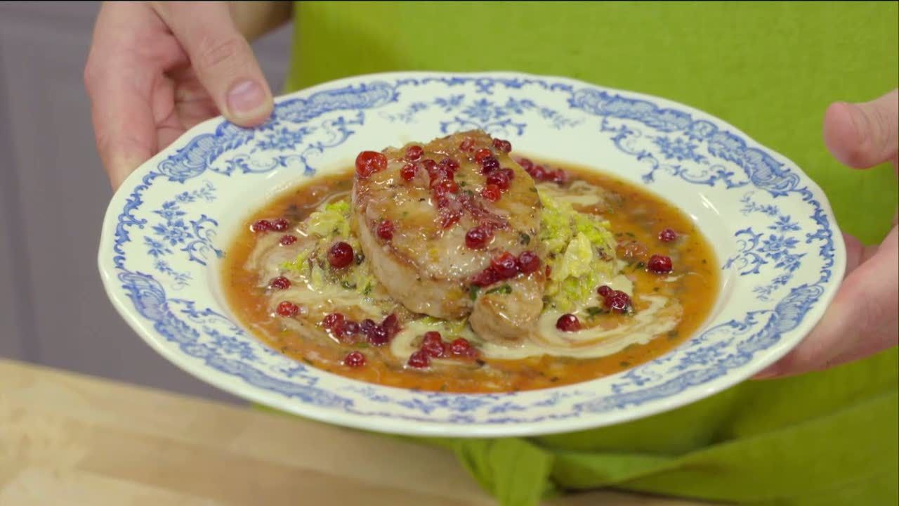 Mitt kök: Fläskkotlett med klassiska svenska smaker