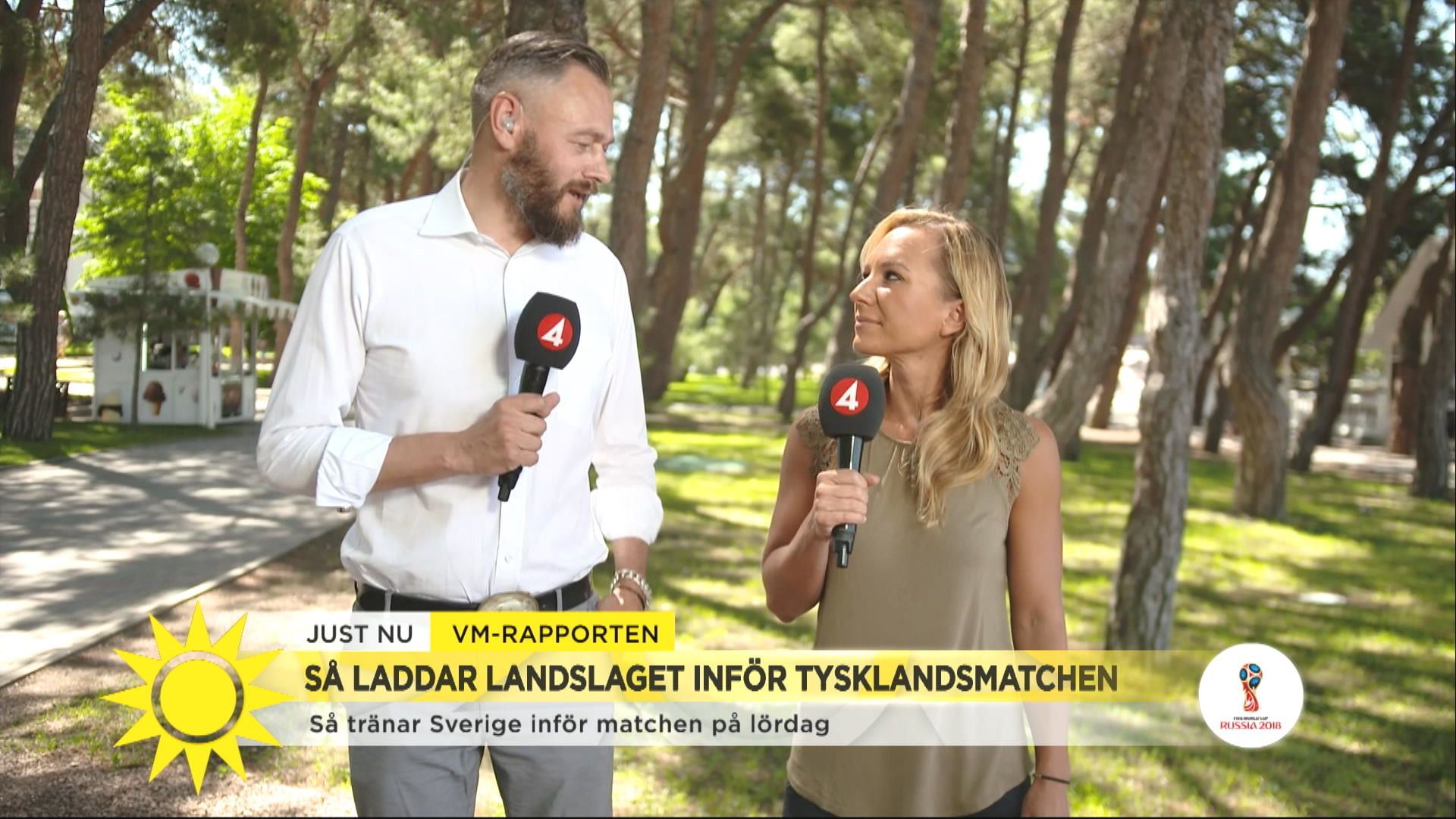Så laddar landslaget inför tysklandsmatchen