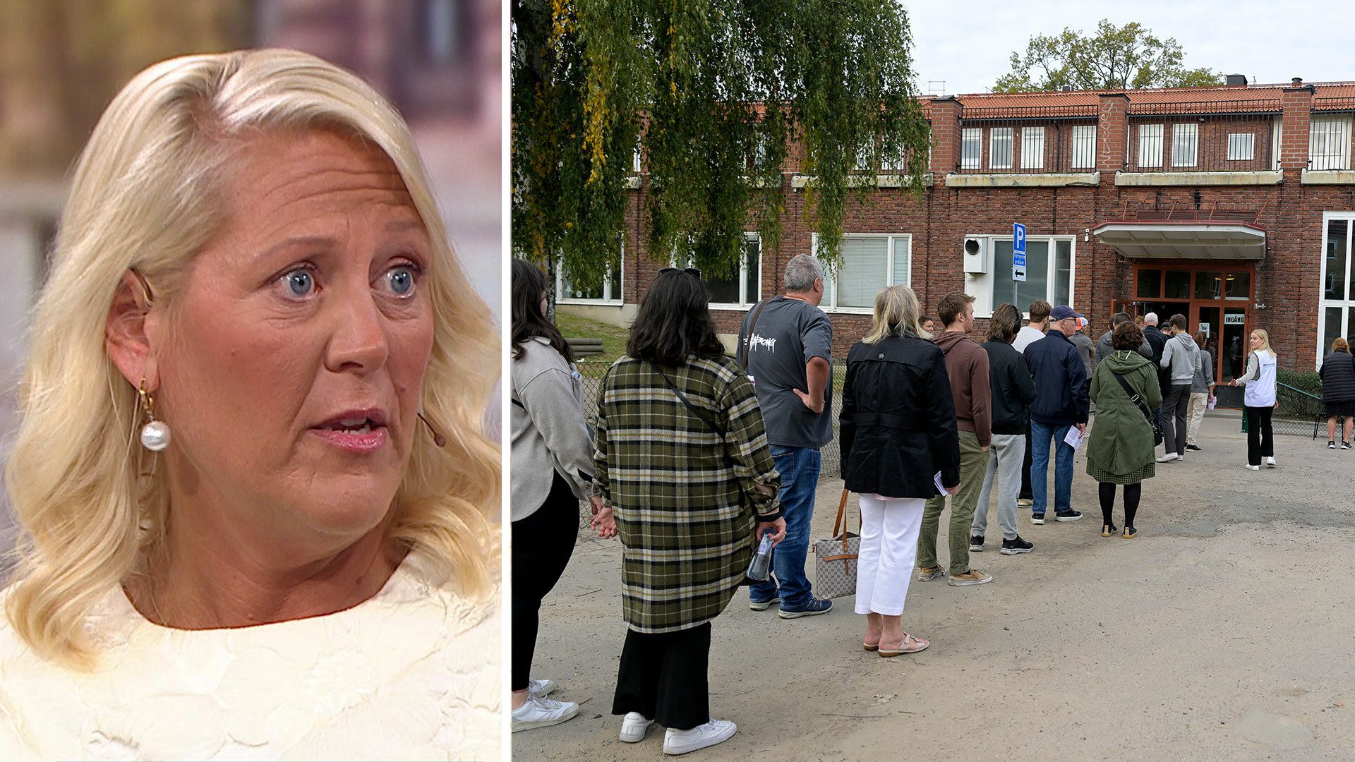 Så länge får du rösta om du står i kö