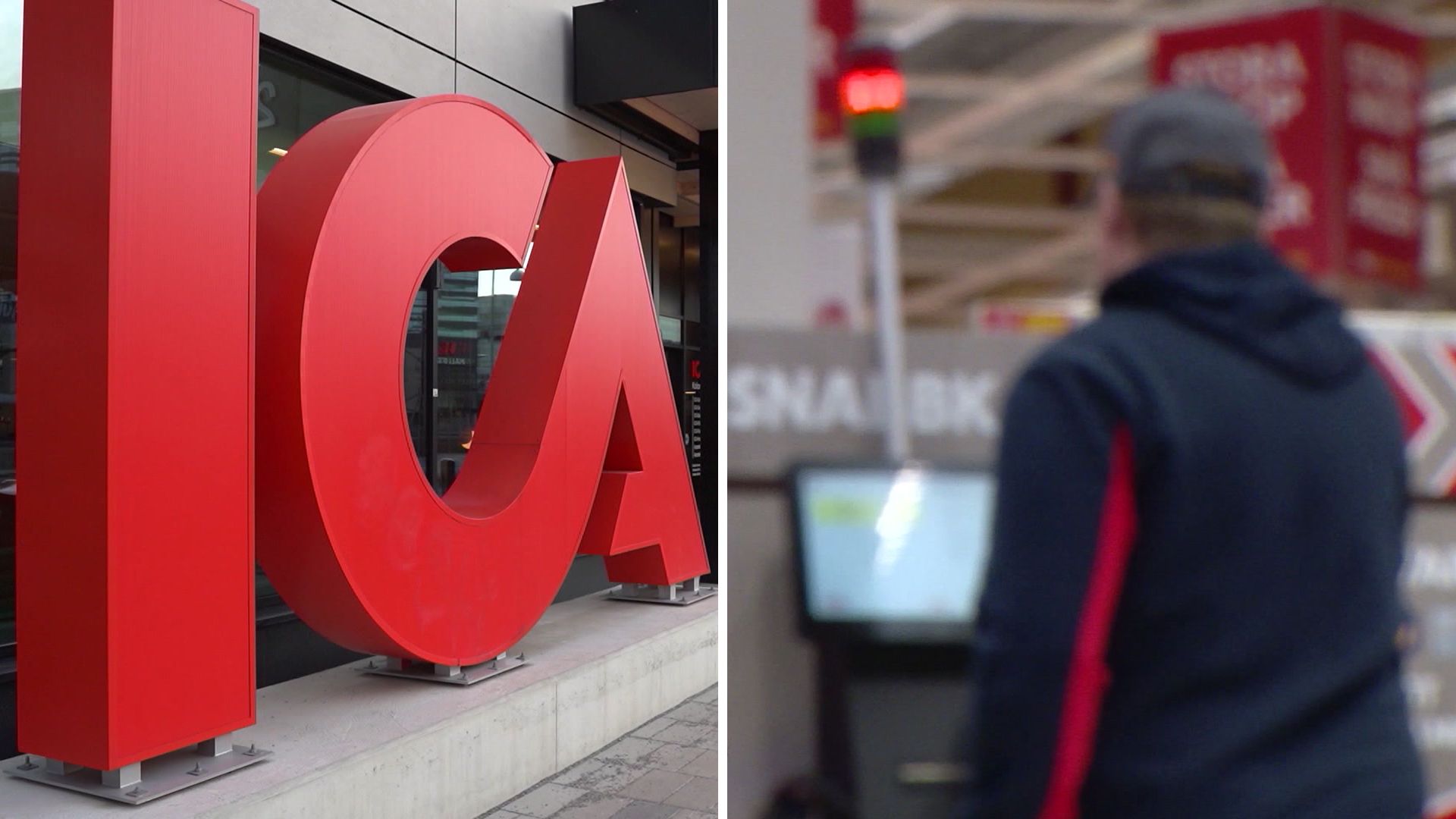 Ica-butiker i väst slutar med snabbkassa
