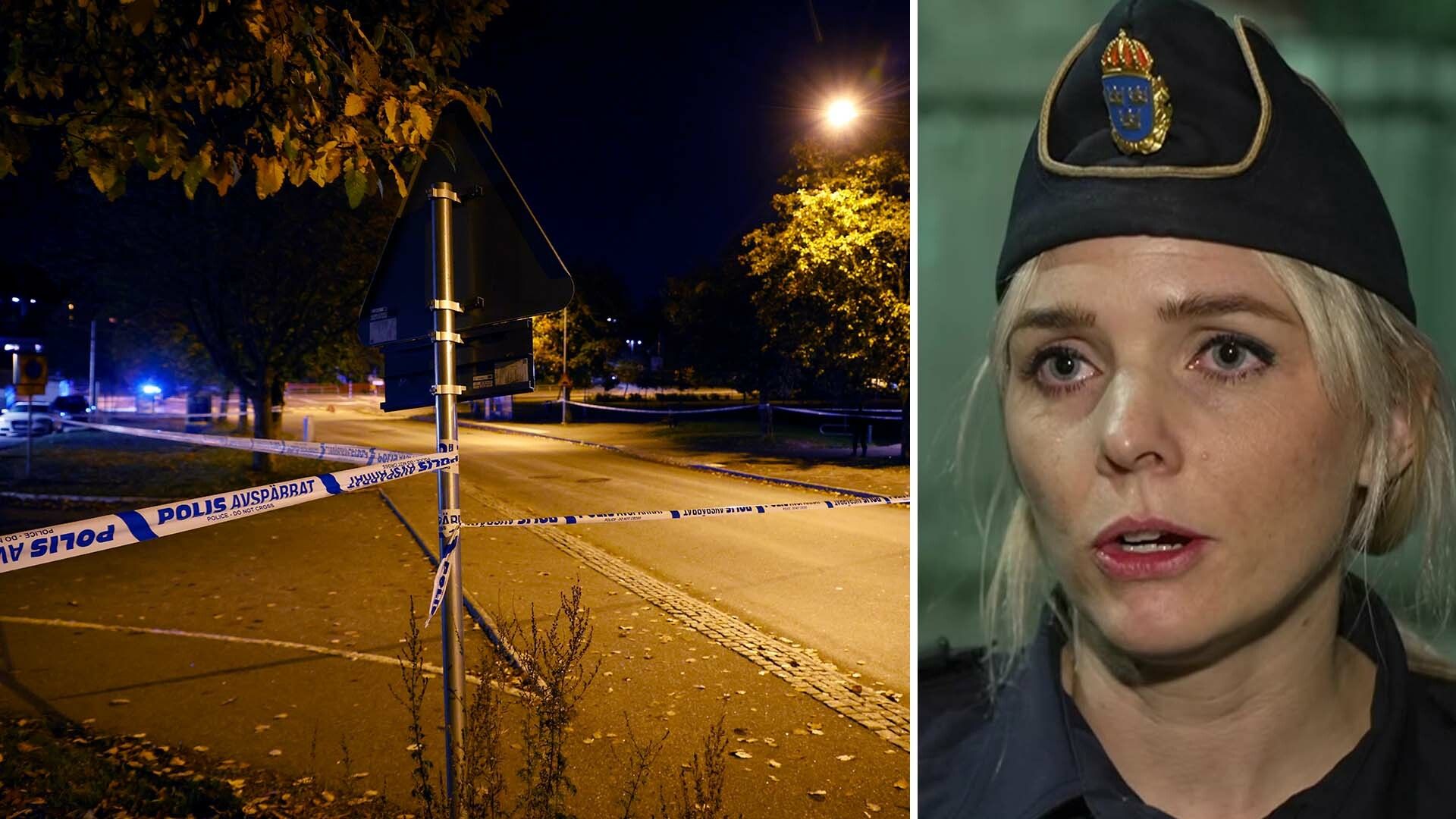 Skottlossning i Södertälje