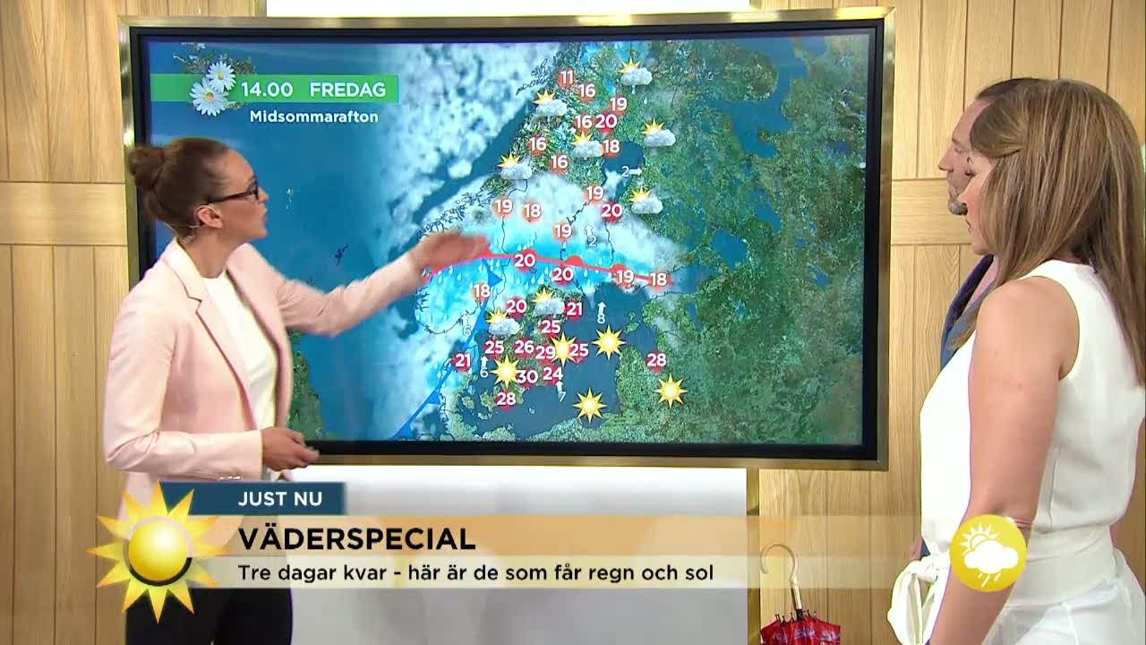 3 dagar kvar - här blir det sol på midsommar!
