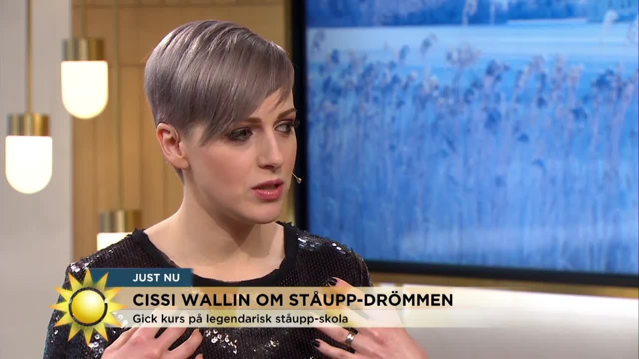Cissi Wallin:"Det är det läskigaste jag gjort"