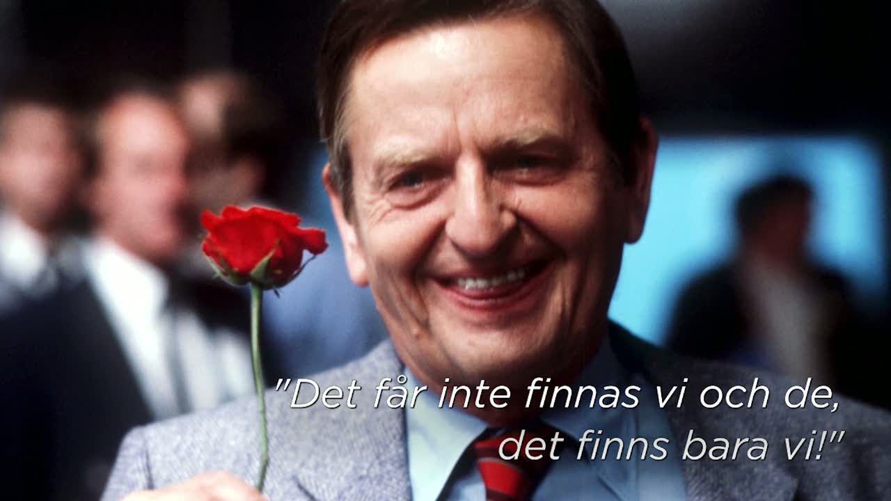 Sju citat vi minns av Olof Palme
