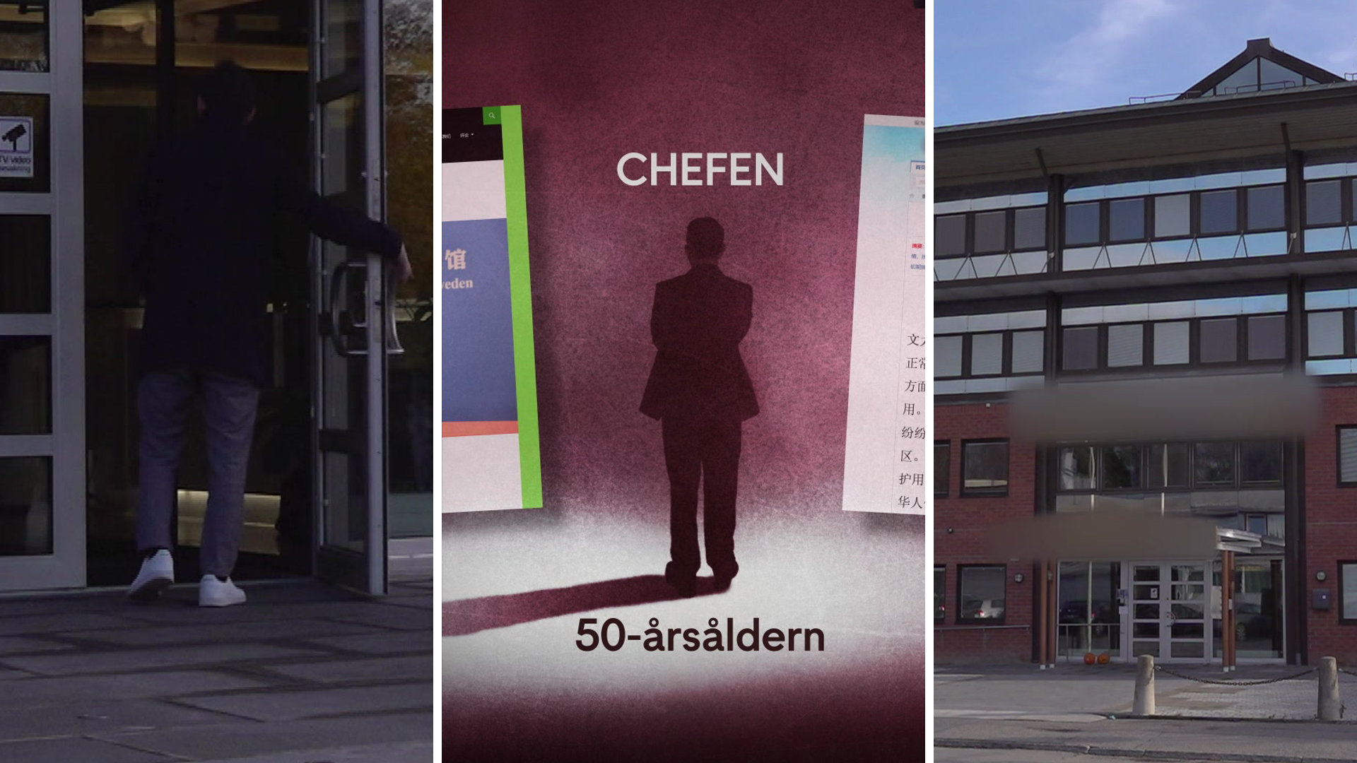 Här söker TV4:s reporter upp kinesiska ”polisstationen”