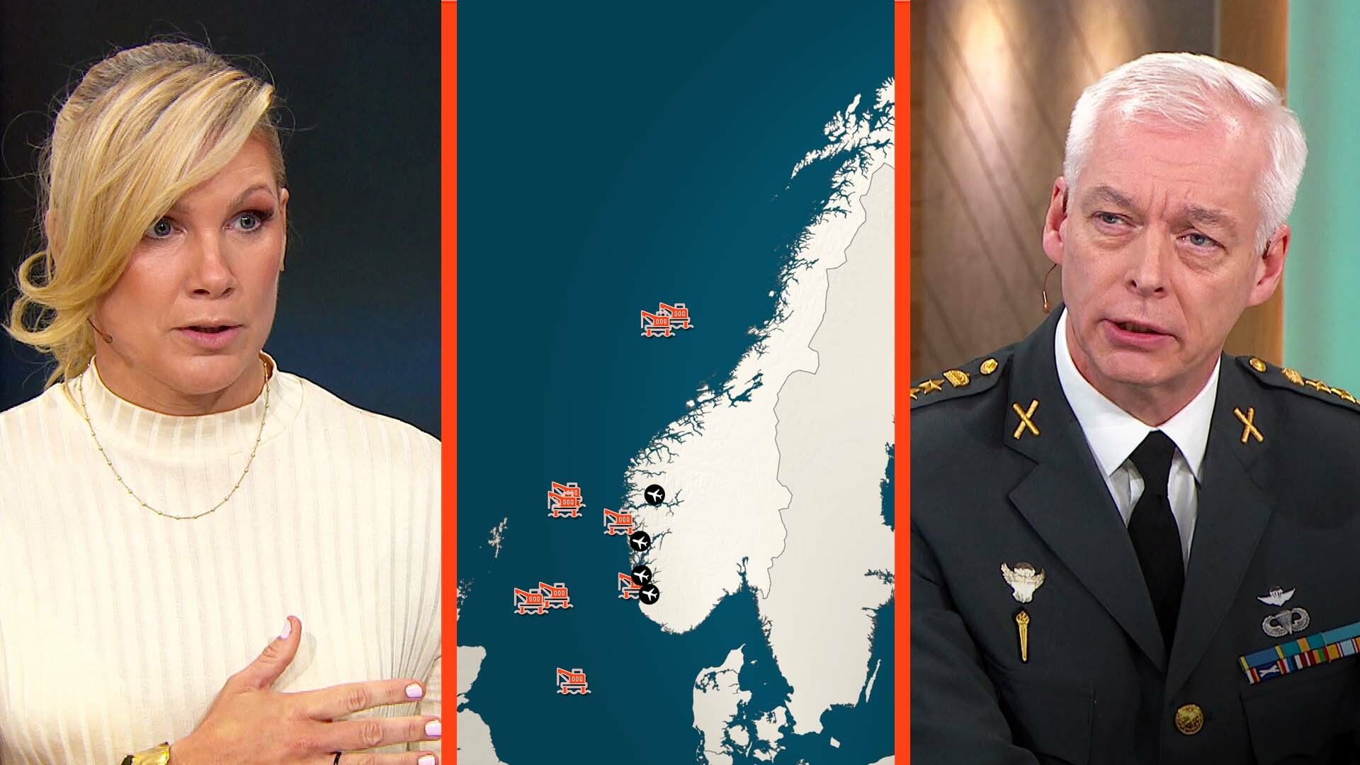 Oro i Norge efter flera fall av misstänkt ryskt sabotage