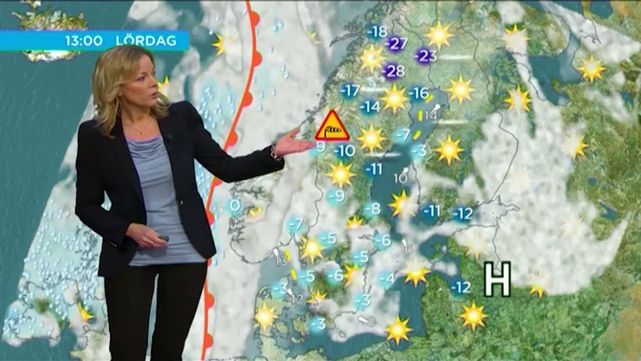 Linda - Sveriges bästa tv-meteorolog