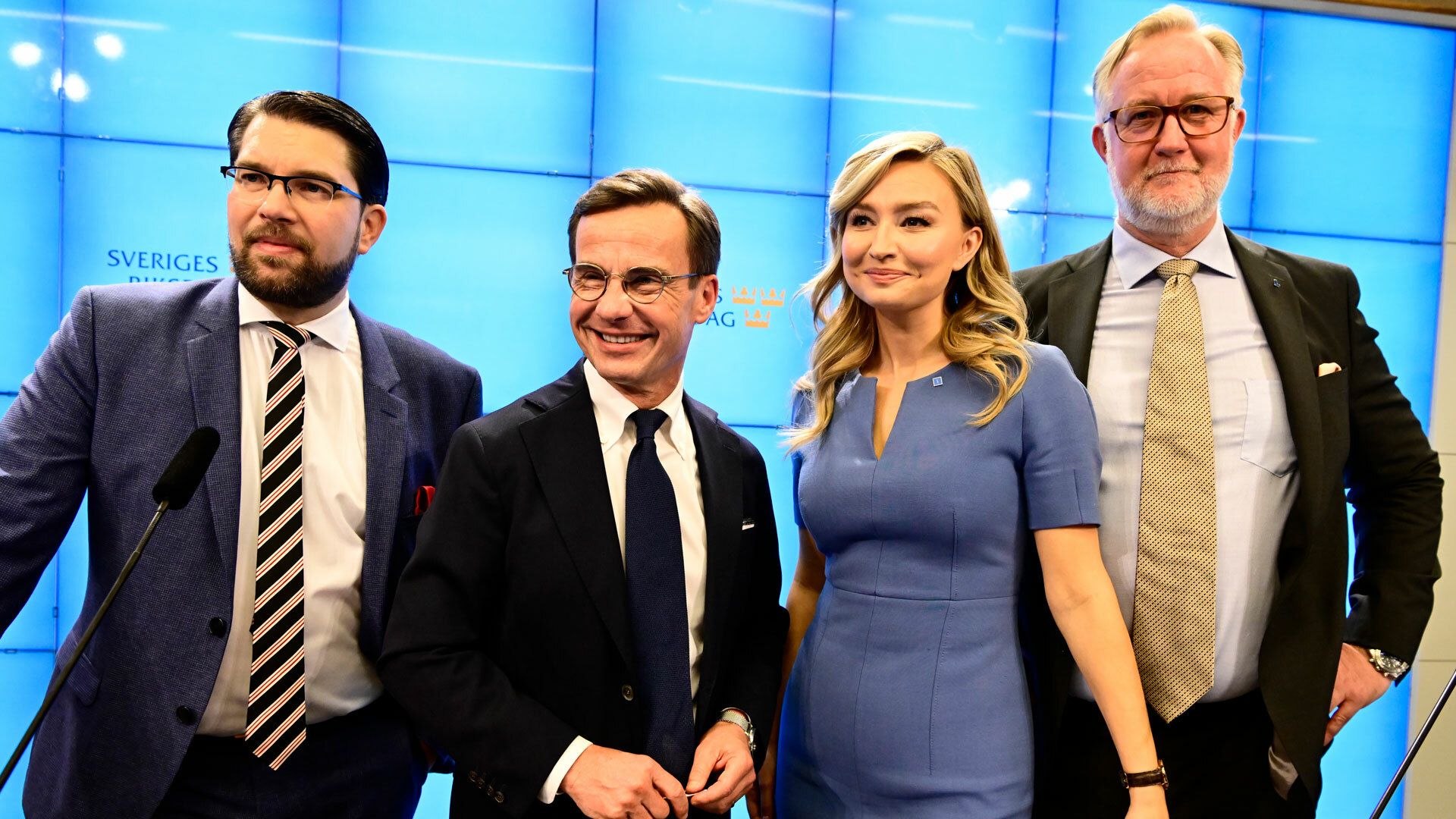 Beskedet: M, KD och L bildar regering – samarbetar med SD