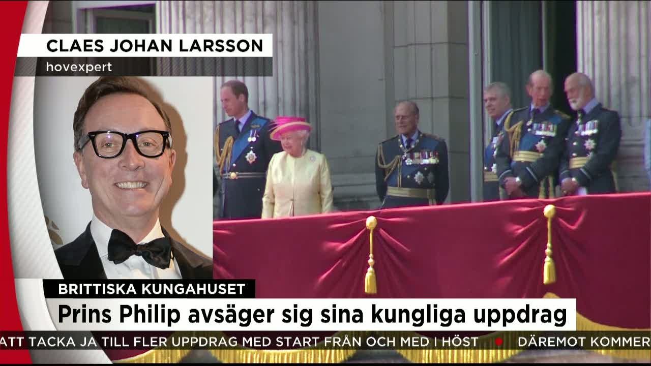 Claes Johan Larsson: "Prins Philip kan gå i pension med d...