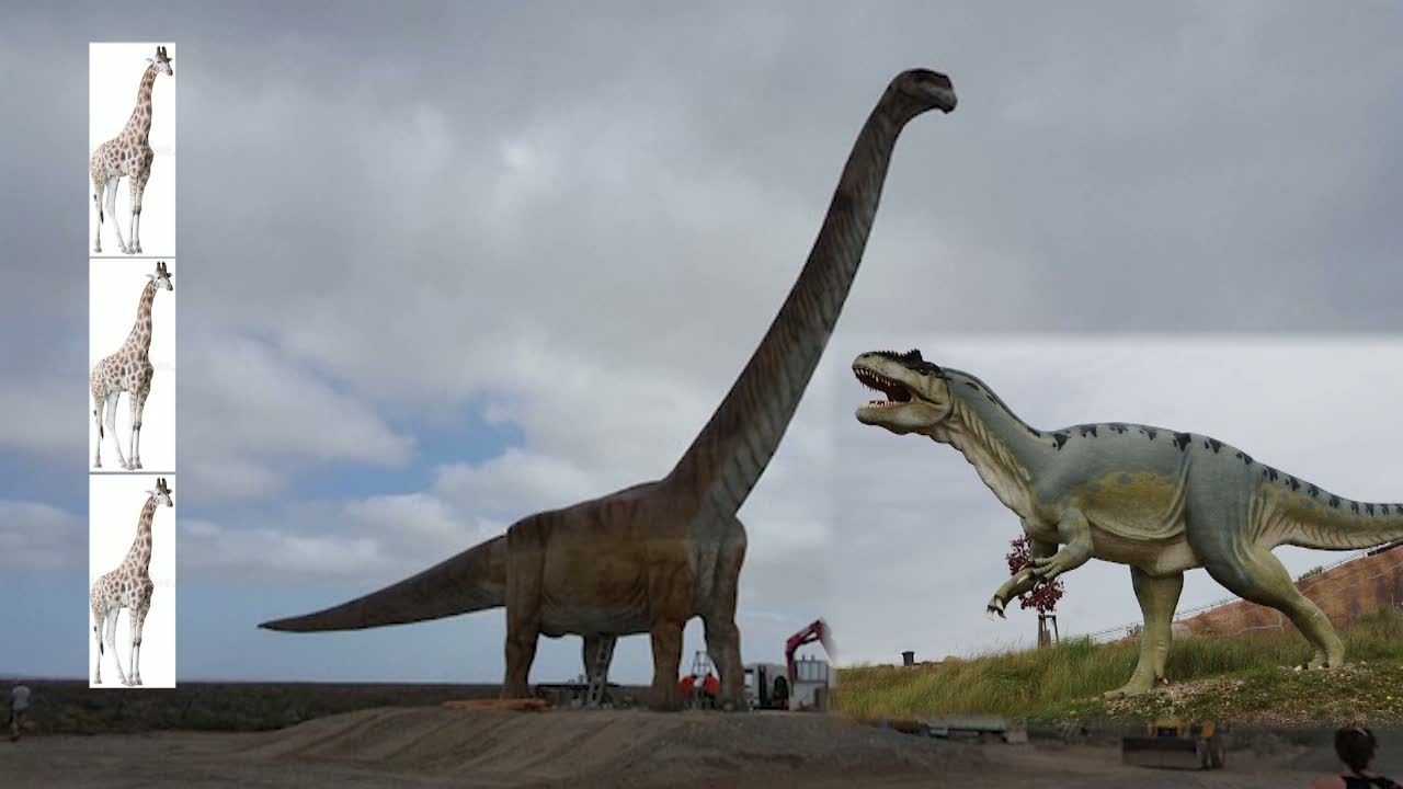 Här är världens största dinosaurie - ny rekordstor art up...