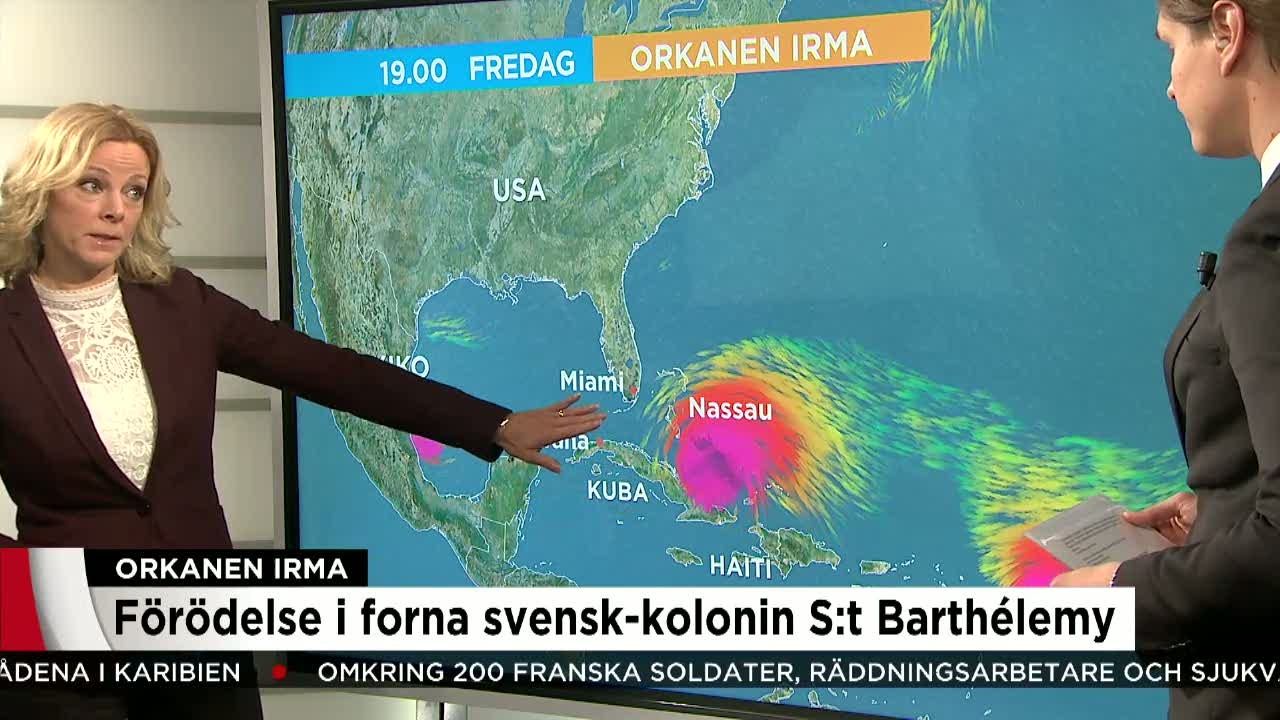 TV4:s meteorolog: Kraftigaste orkanen någonsin på Atlanten