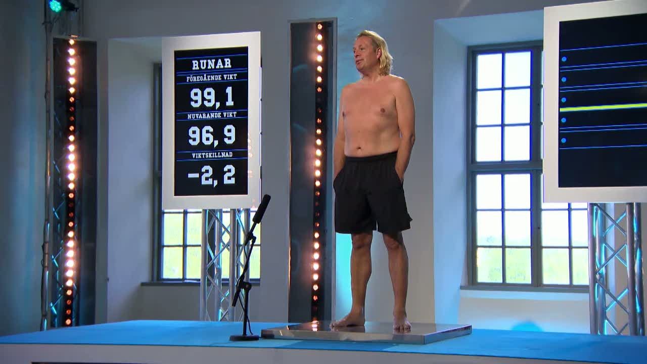 Runar Sögaard blir klar för final i Biggest loser VIP