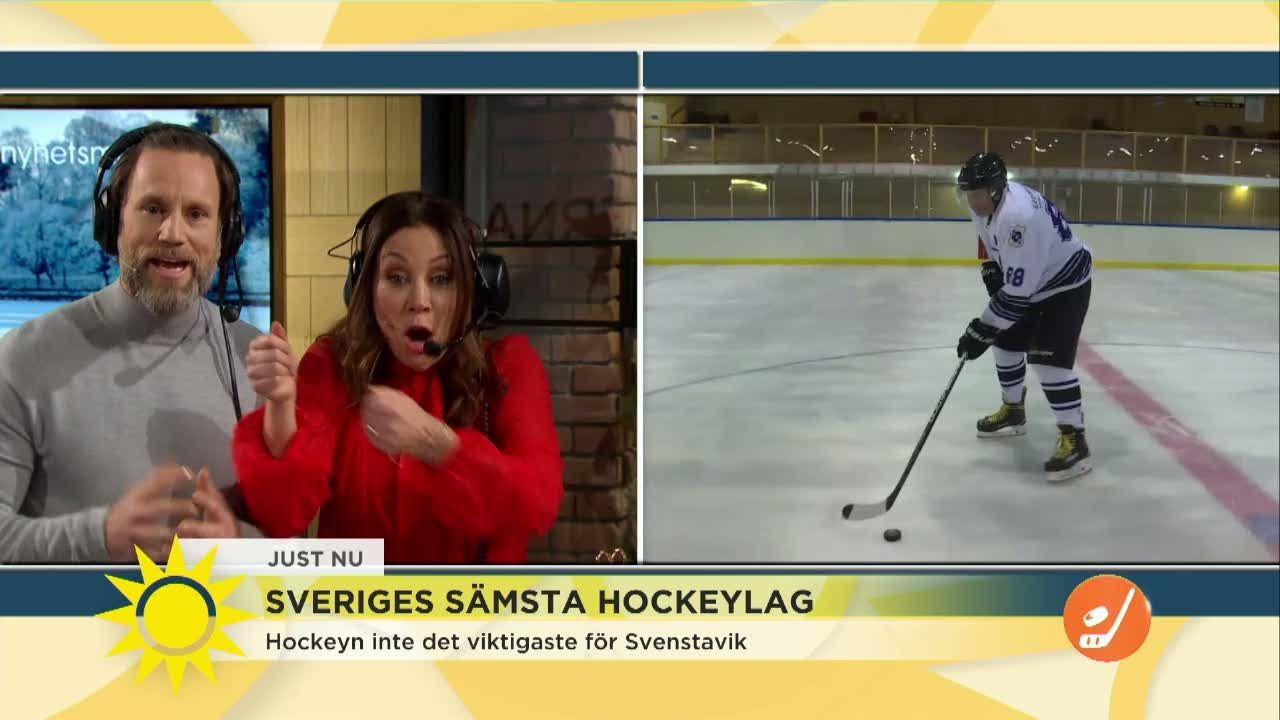 Här kämpar reportern för en plats i Sveriges sämsta hocke...