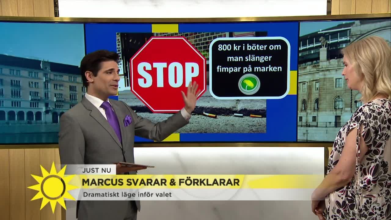 Nu kan du få böta om du slänger fimpar på marken!