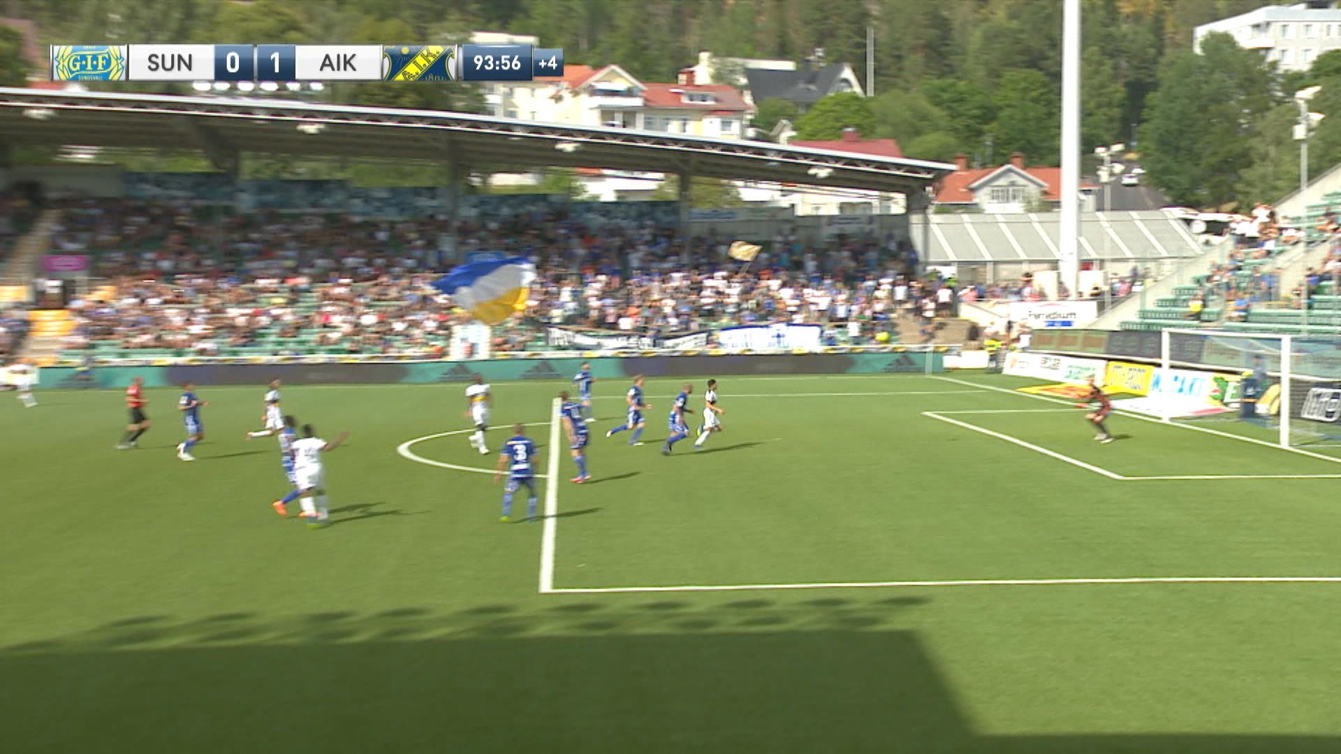 Rashidi frälser AIK i debuten - slår till med ett drömmål