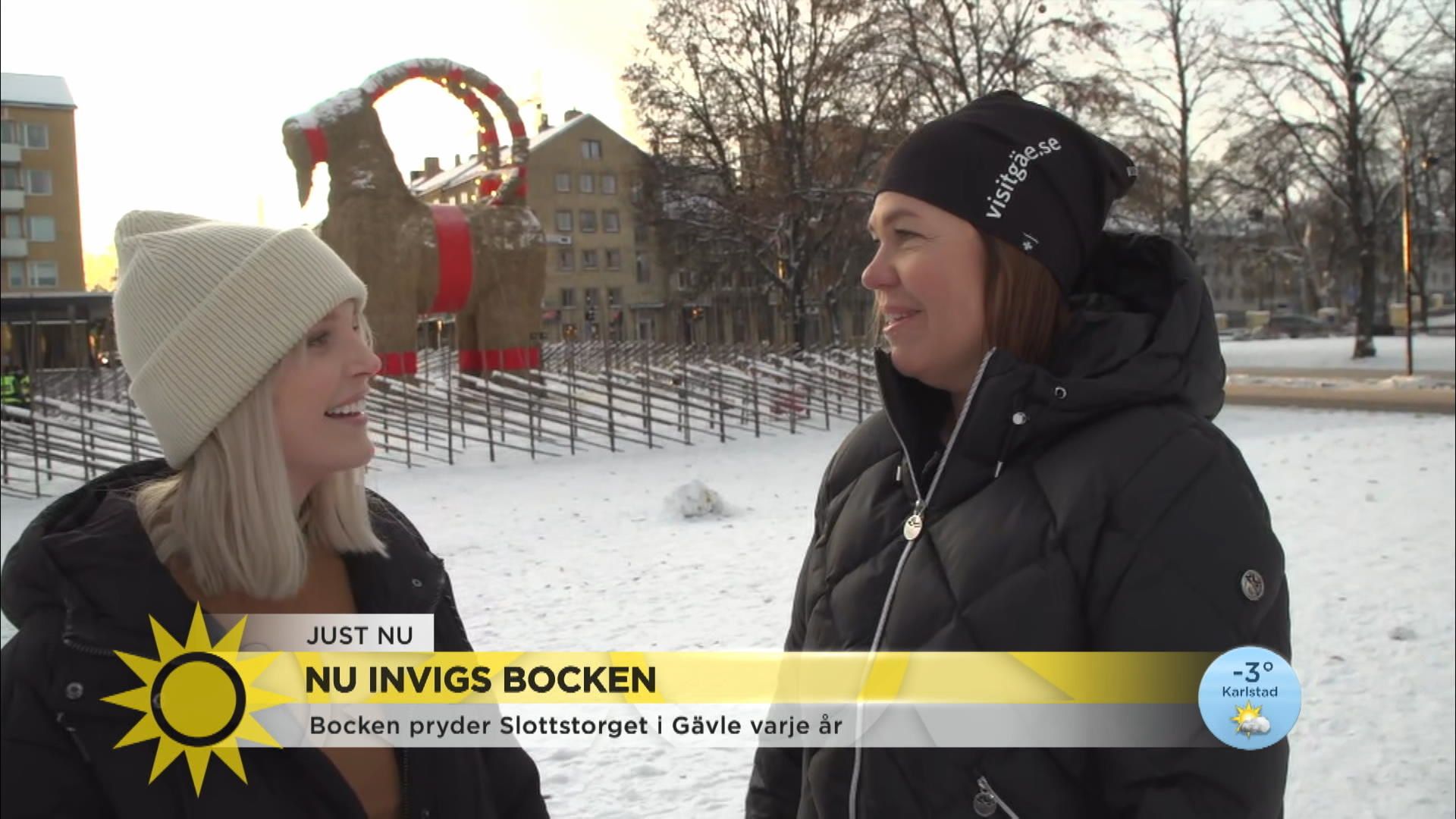 Nu invigs Gävlebocken: ”En internationell kändis”