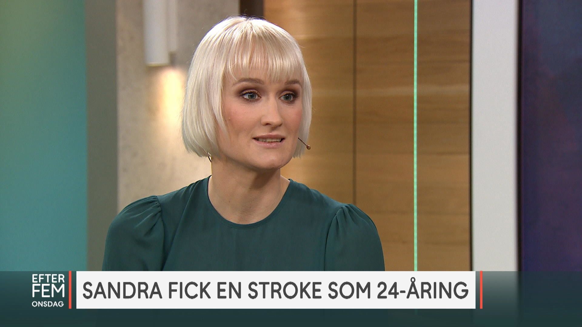 Hon fick stroke som 24-åring: "Jag kunde inte identifiera...