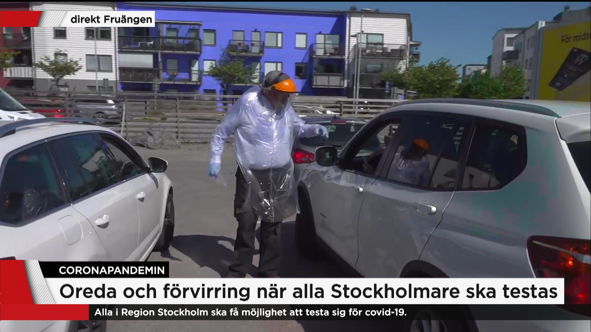 Nu kan alla Stockholmare testa sig för covid-19