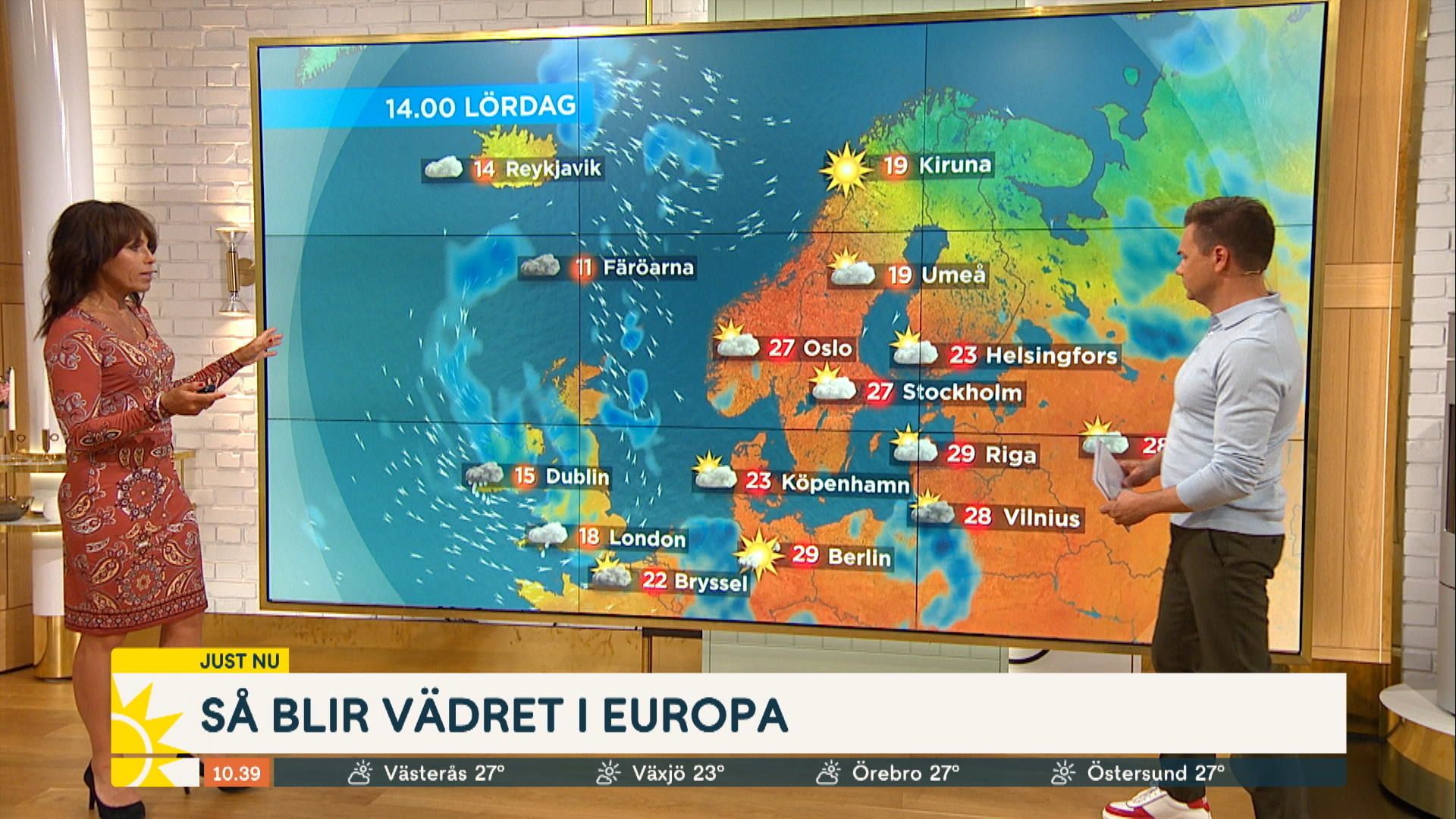 Väder-Madeleine: "Vi går mot ett varmare klimat"