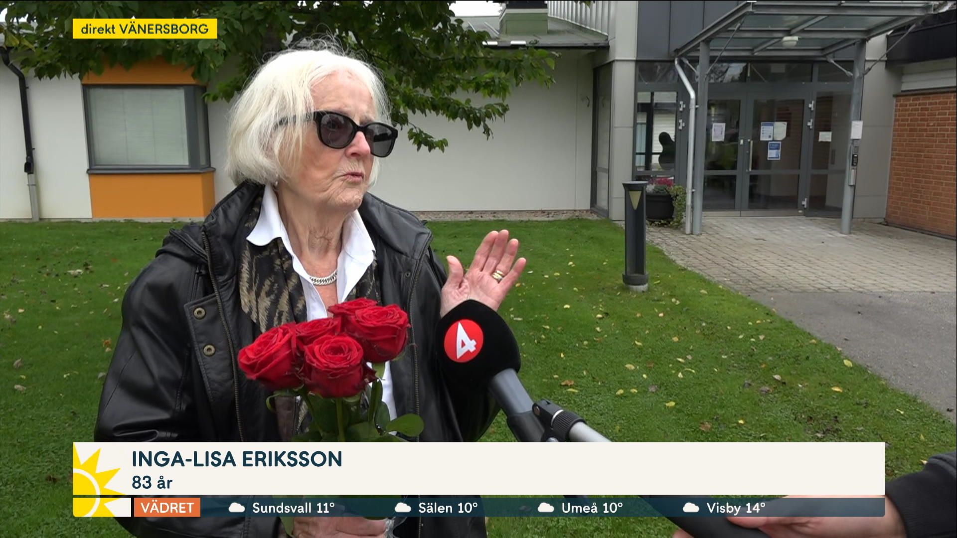 Inga-Lisa, 83, träffar maken efter månader av längtan