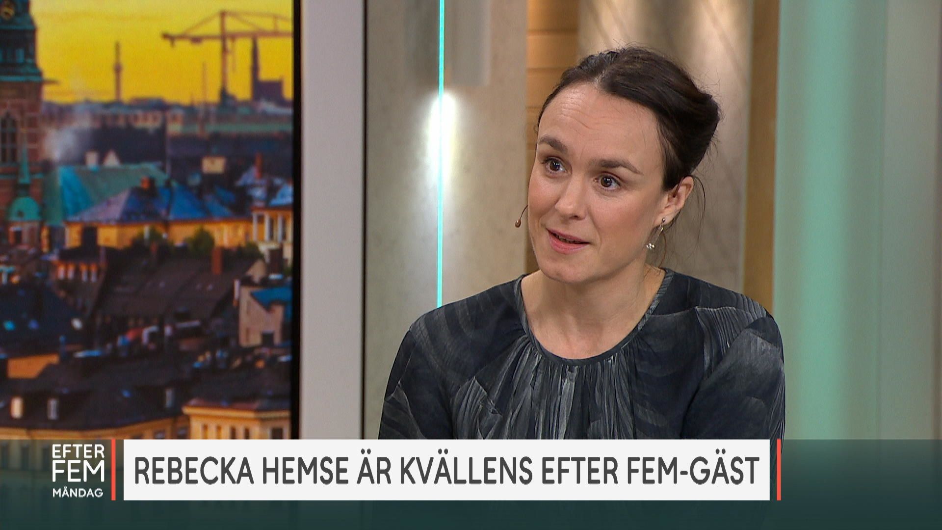 Rebecka Hemse om rollen som Martin Becks dotter: ”Speciel...