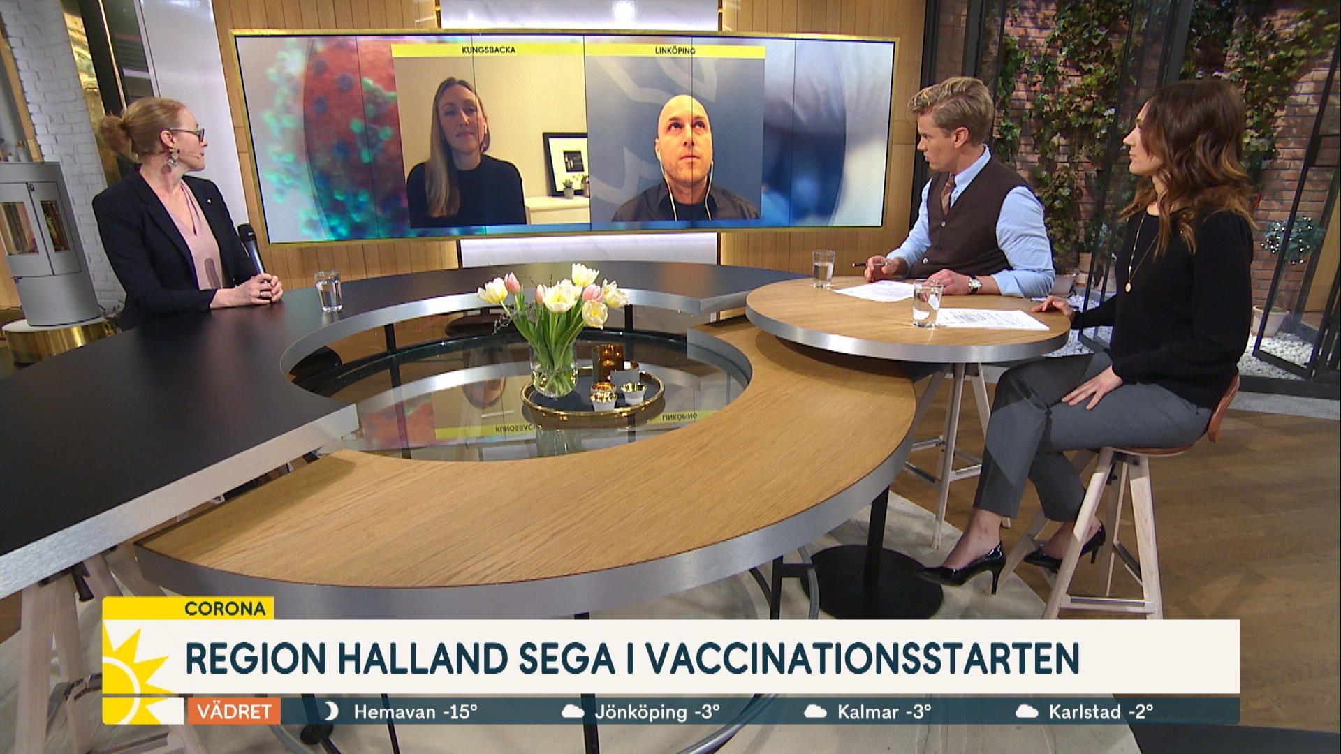 Behövs 100.000 vaccinationer om dagen – så ligger Sverige...