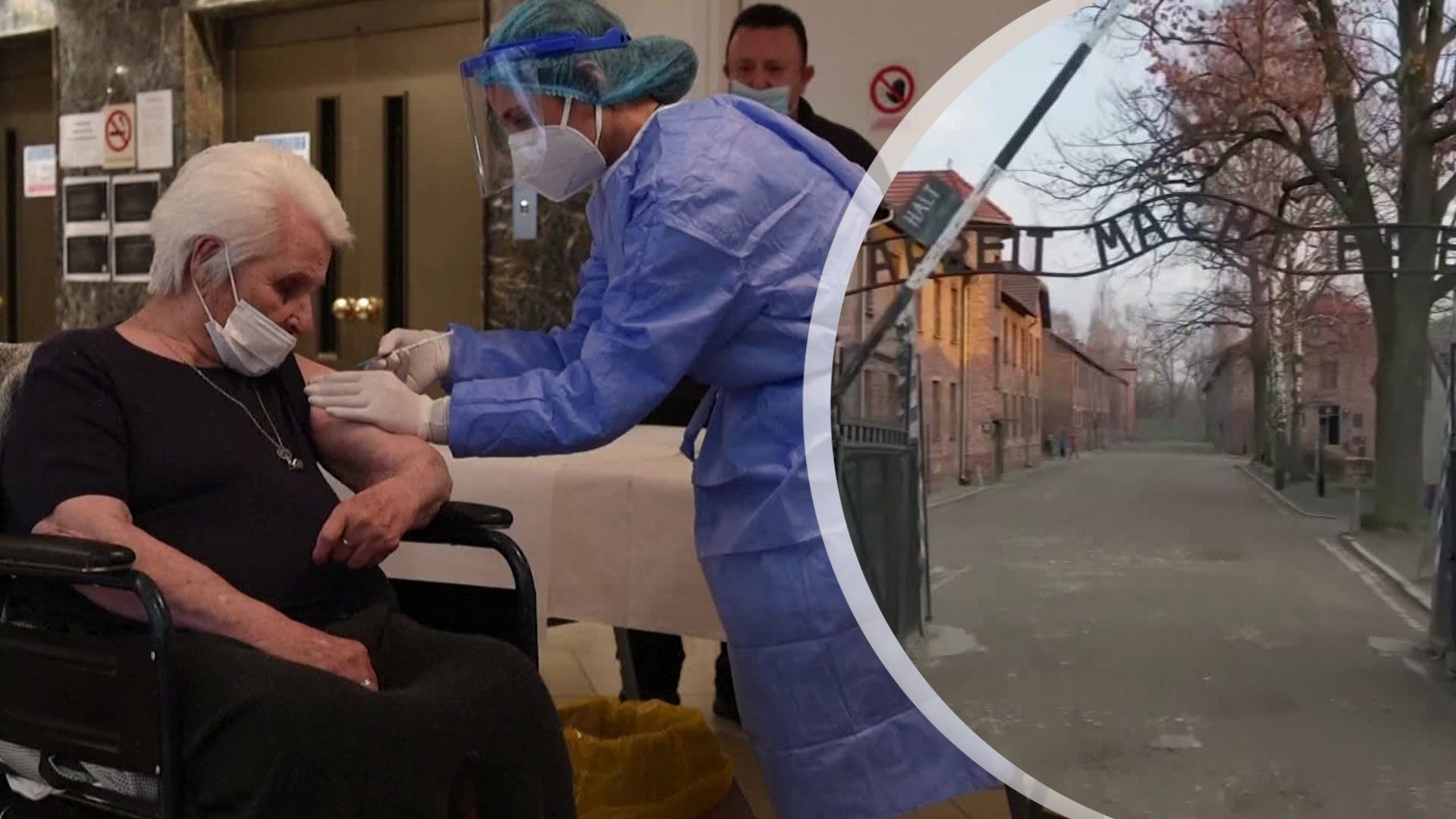 Zana, 96, överlevde Auschwitz – vaccineras nu mot covid-19