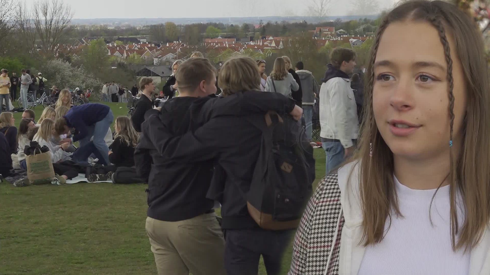 Studenter festar i Lund trots avspärrning