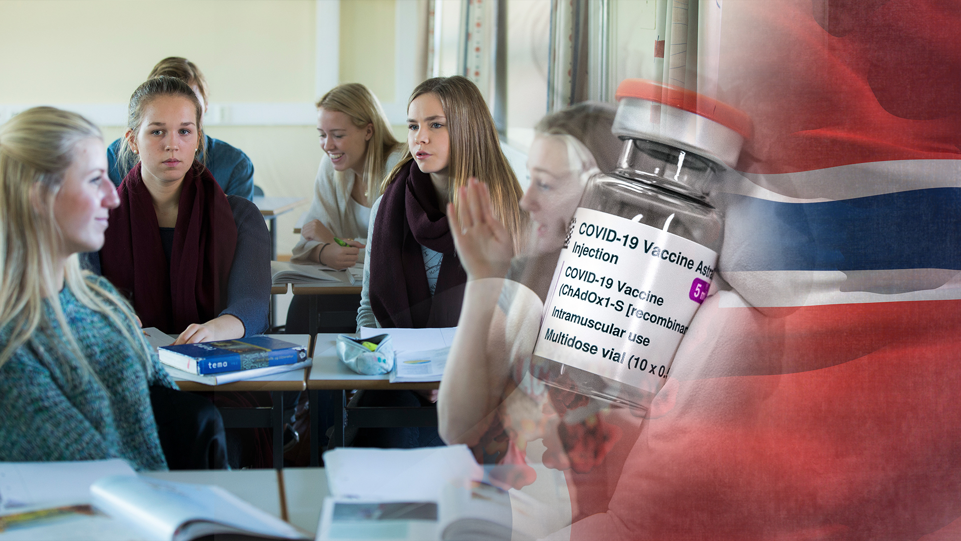 Norge ändrar Vaccinstrategi Ska Börja Vaccinera 18 åringar