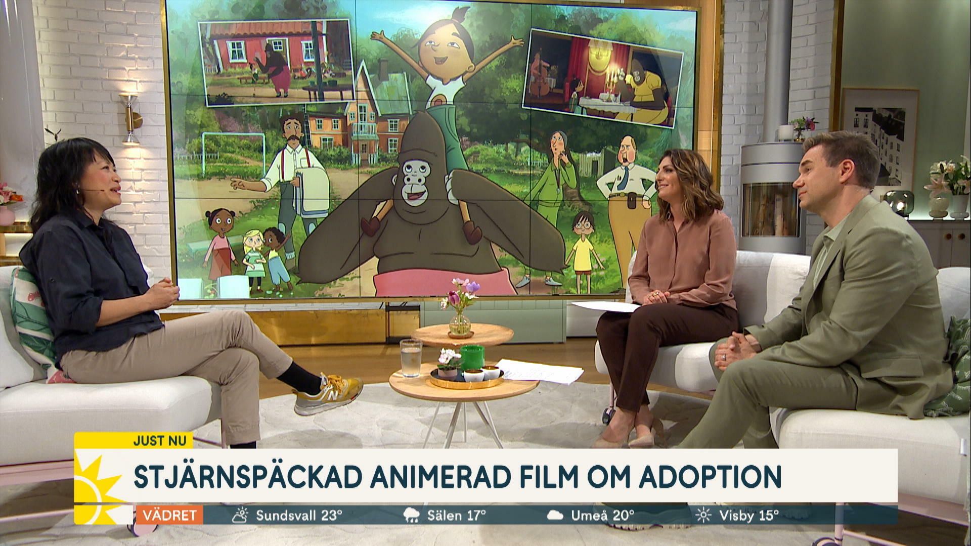 Stjärnspäckad animerad film om adoption