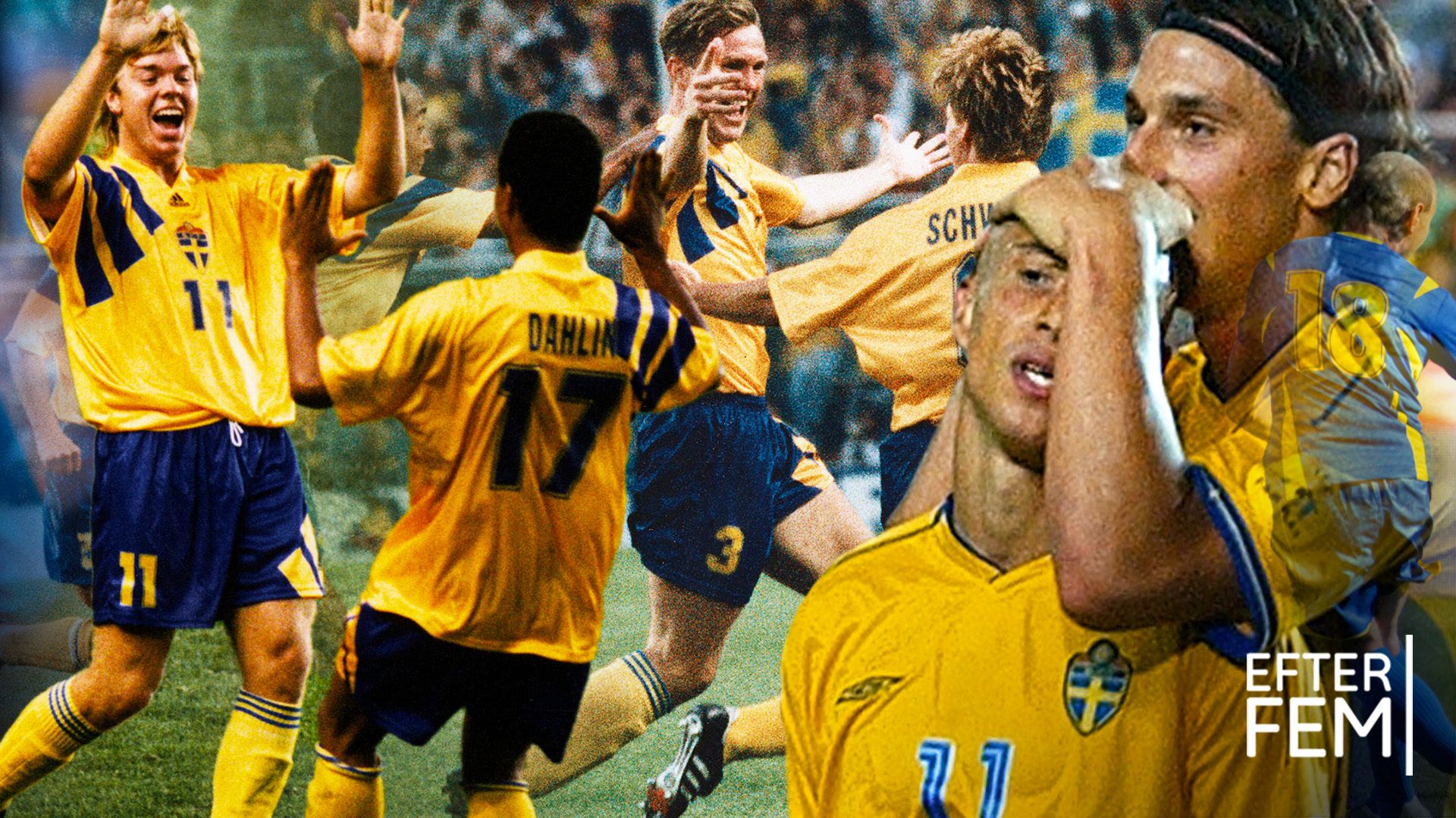 Historiska löpsedlarna från fotbolls-EM – minns du dem?