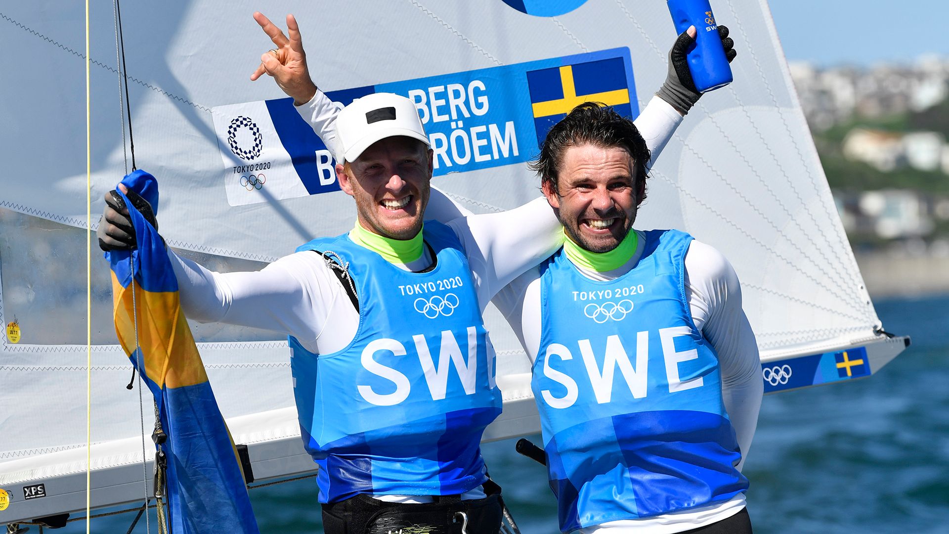 Svenskt OS-silver i segling