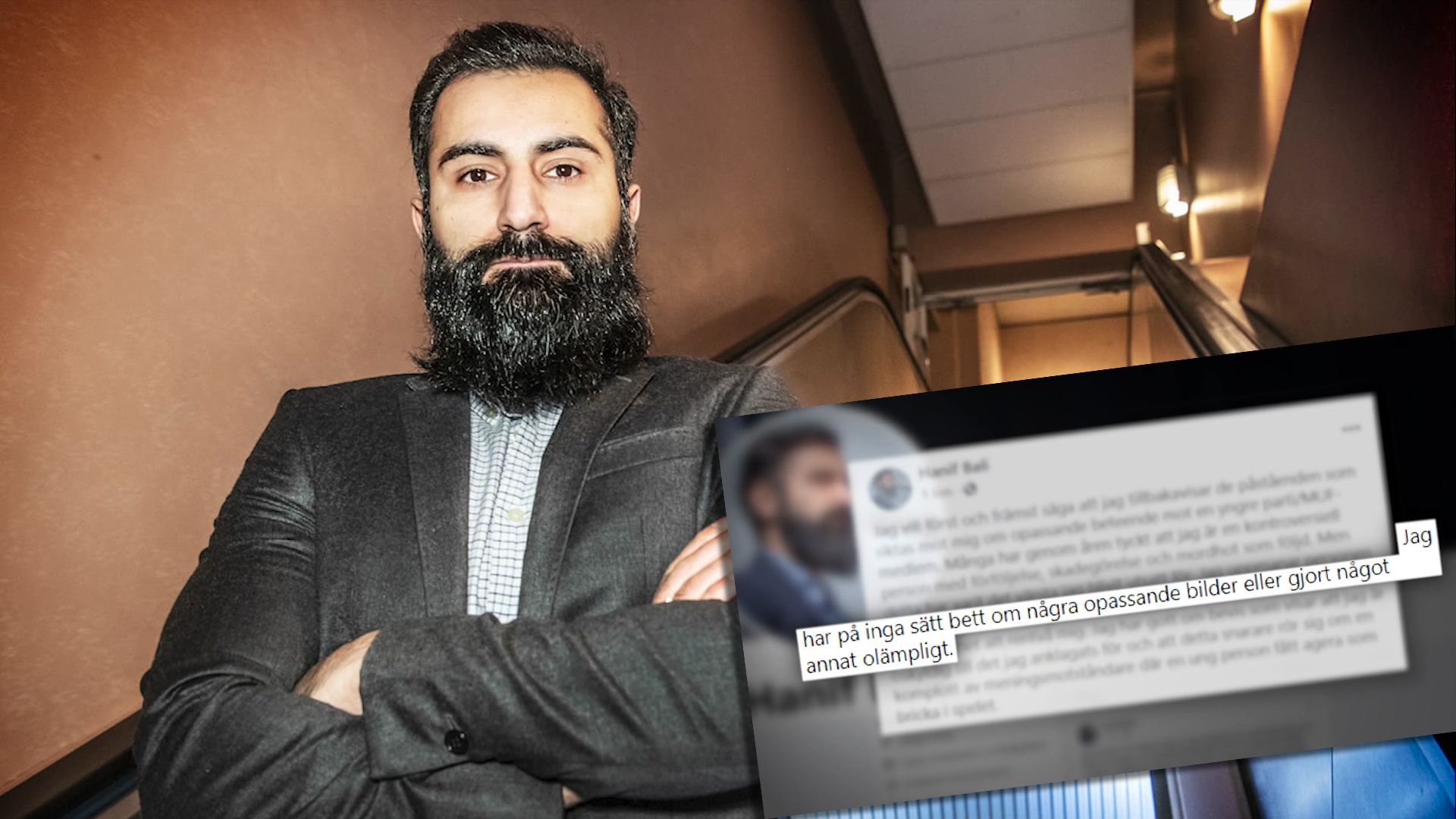 Hanif Bali (M) tillbakavisar anklagelserna