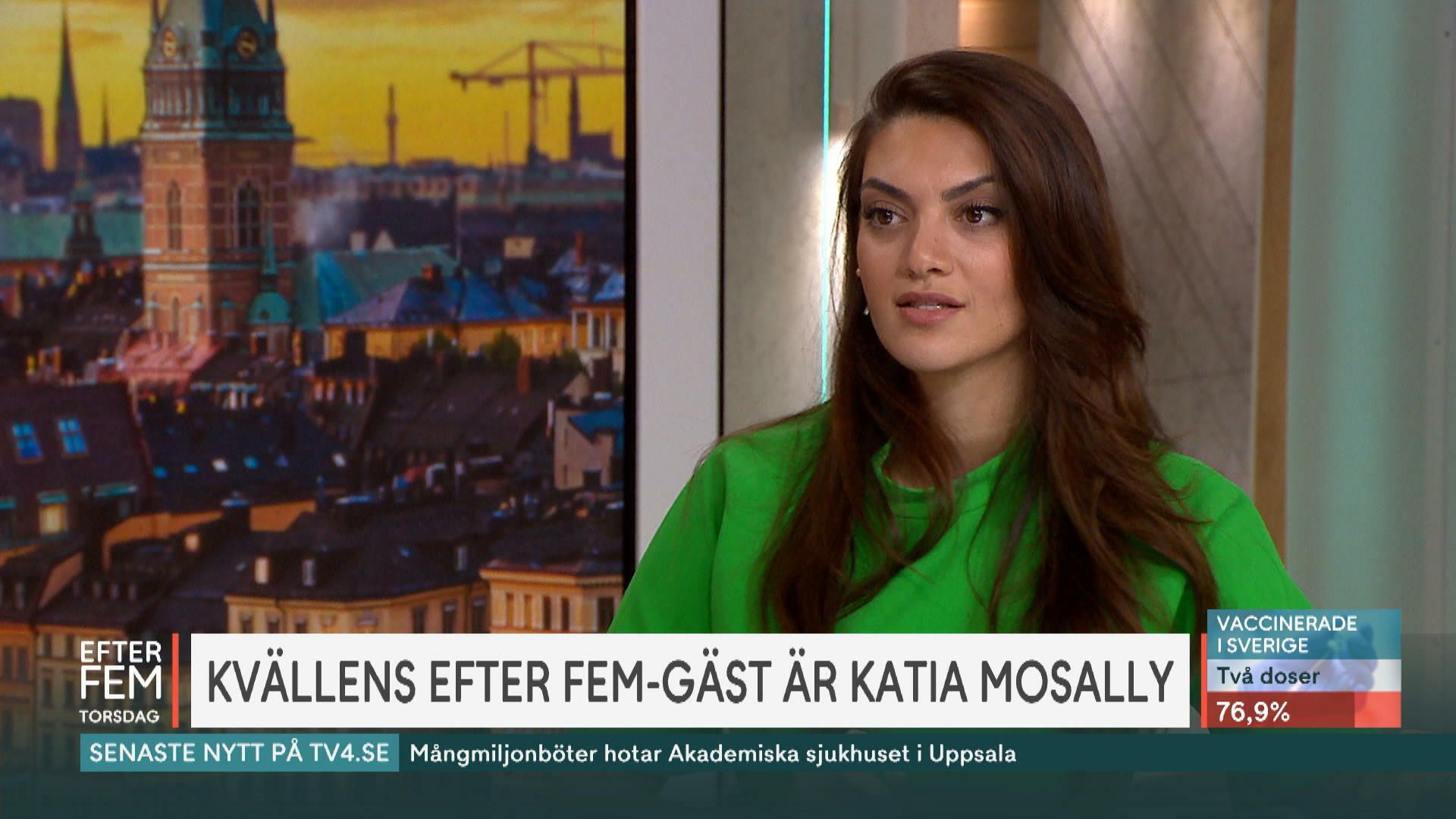 Katia Mosally om karriärvalet: ”Det blev den ljusa vägen”