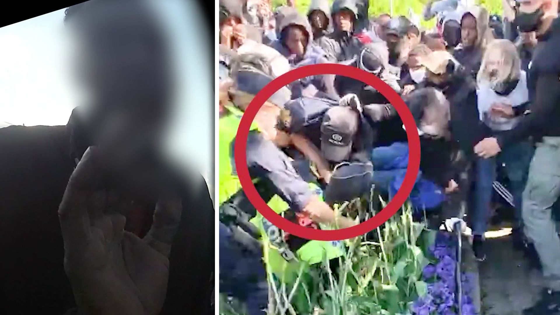 Se unika bilderna från BLM-upploppet i Göteborg