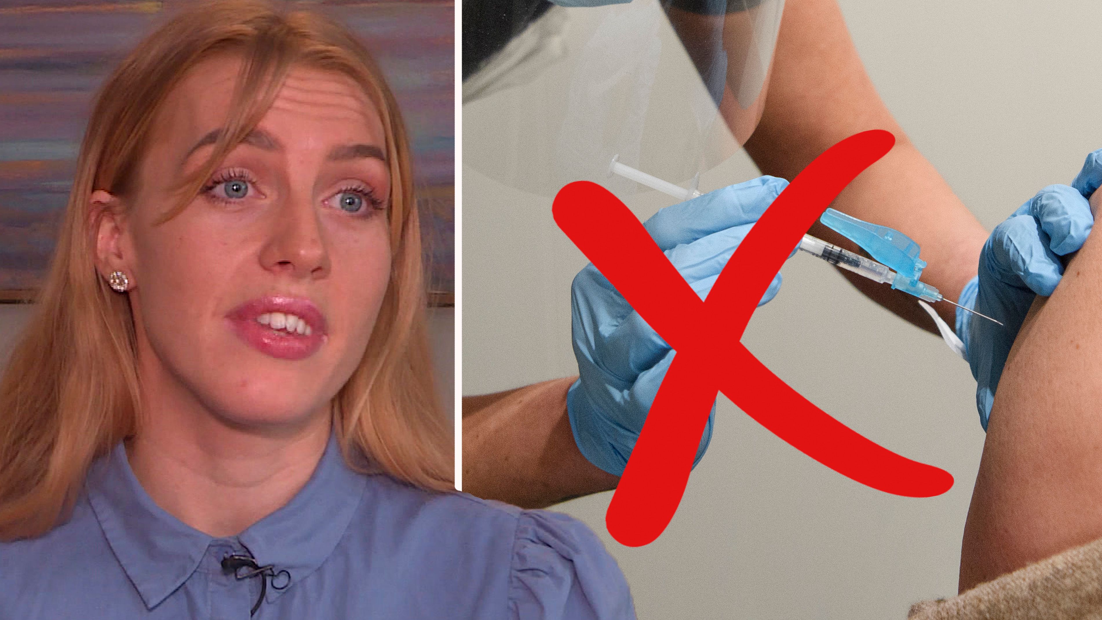 Därför vägrar frisören Cecilia, 27, att covidvaccinera sig