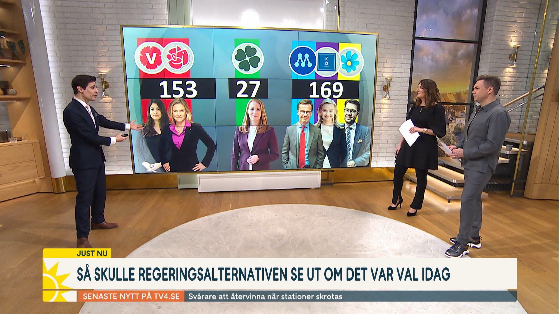 Så skulle regeringsalternativen se ut om det var val idag