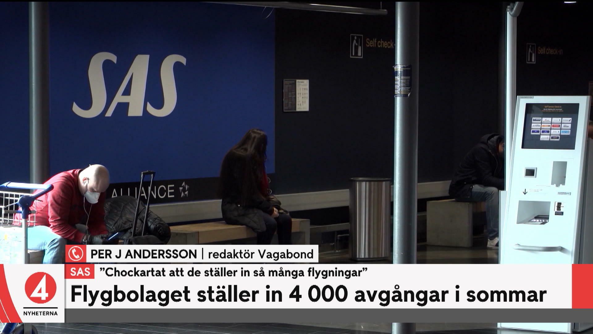 Reseexperten om SAS inställda flyg: ”Chockartat”