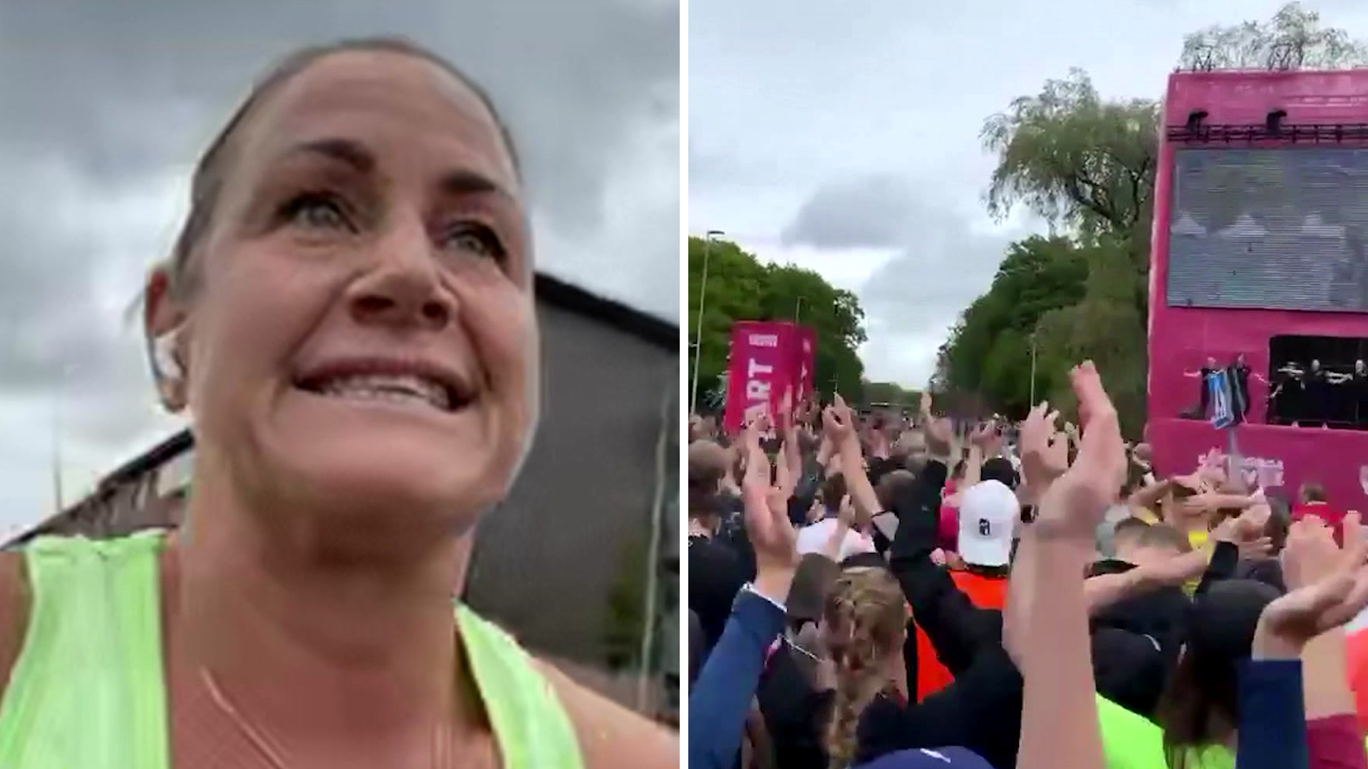 Cecilia springer Göteborgsvarvet