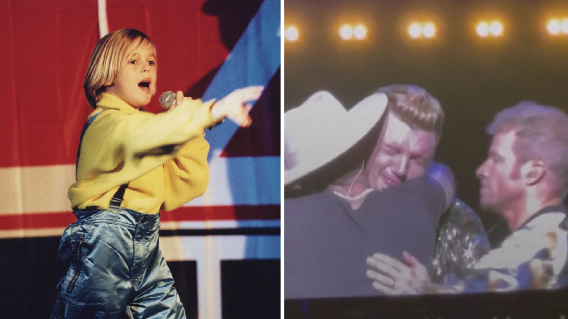 Här brister det för Nick Carter inför låt tillägnad Aaron