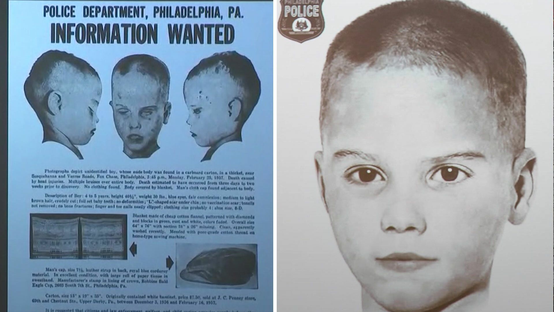 ”Pojken i lådan” identifierad efter 65 år – blev brutalt ...