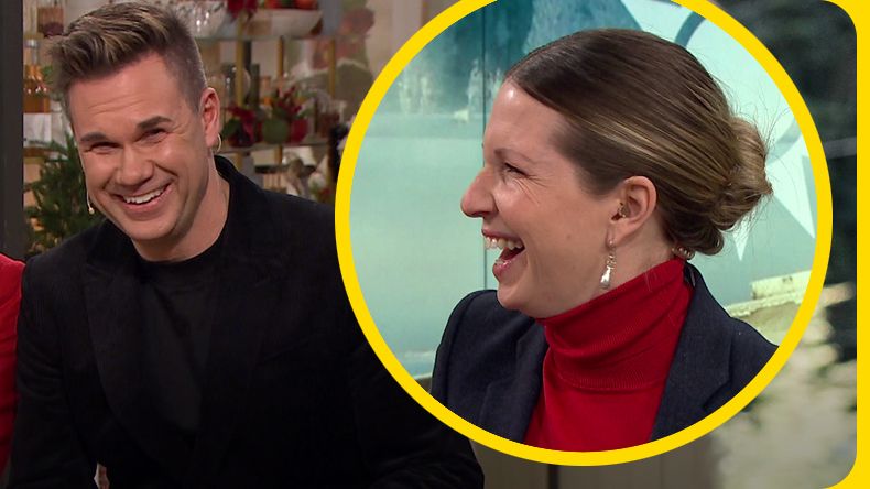 Nyhetsankaret Karin tillbaka i rutan – se hennes härliga ...