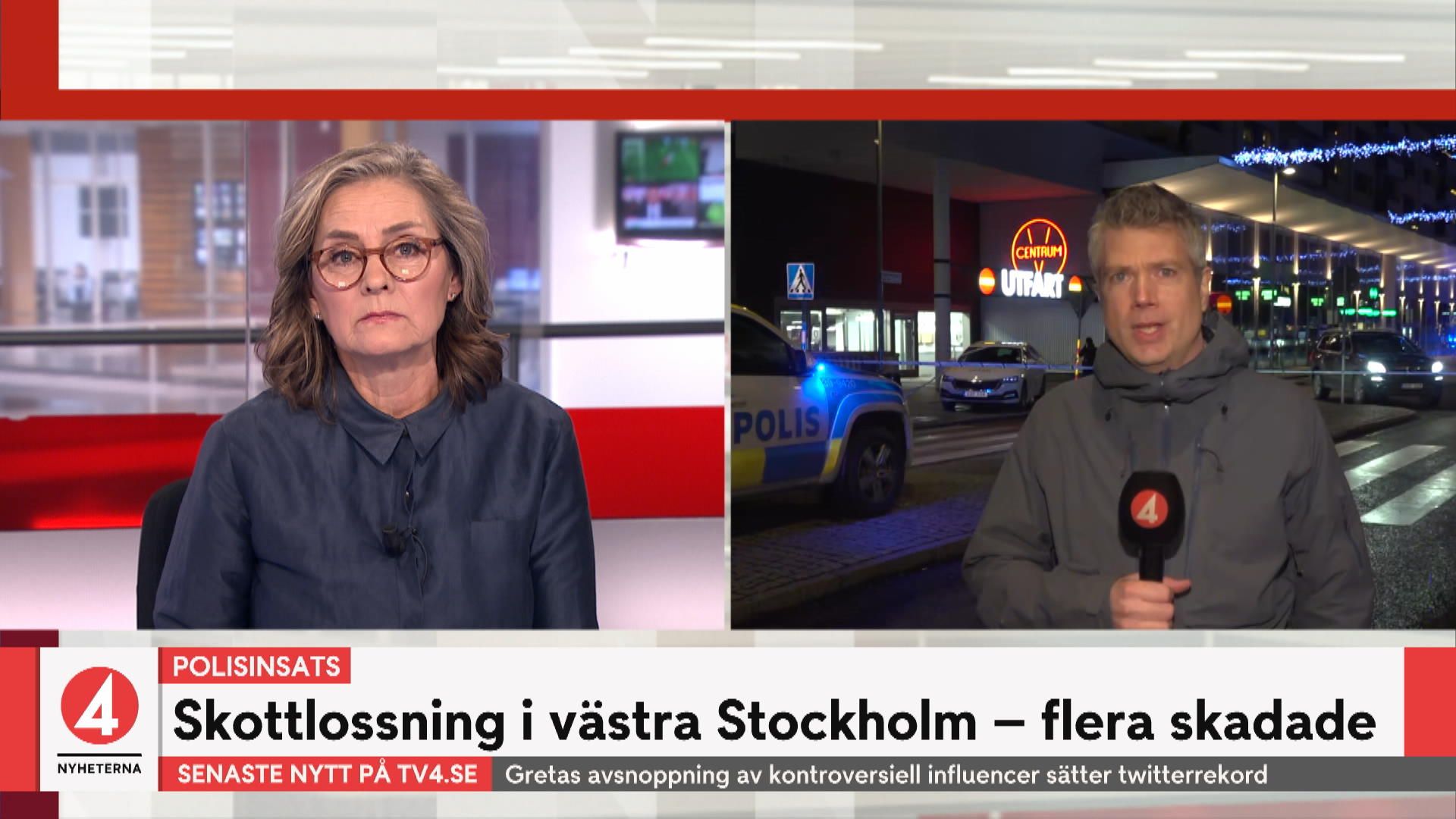 Reportern på plats i Vällingby: ”Skadeläget är oklart"