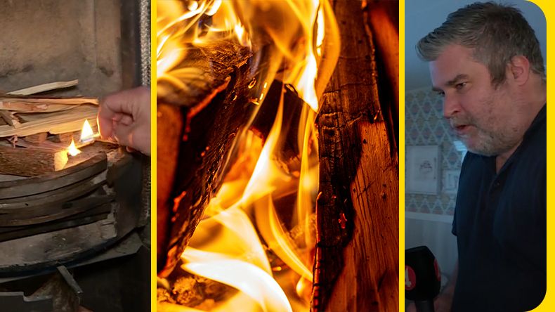 Okända knepet för att tända brasan – "Nyhet för mig!"