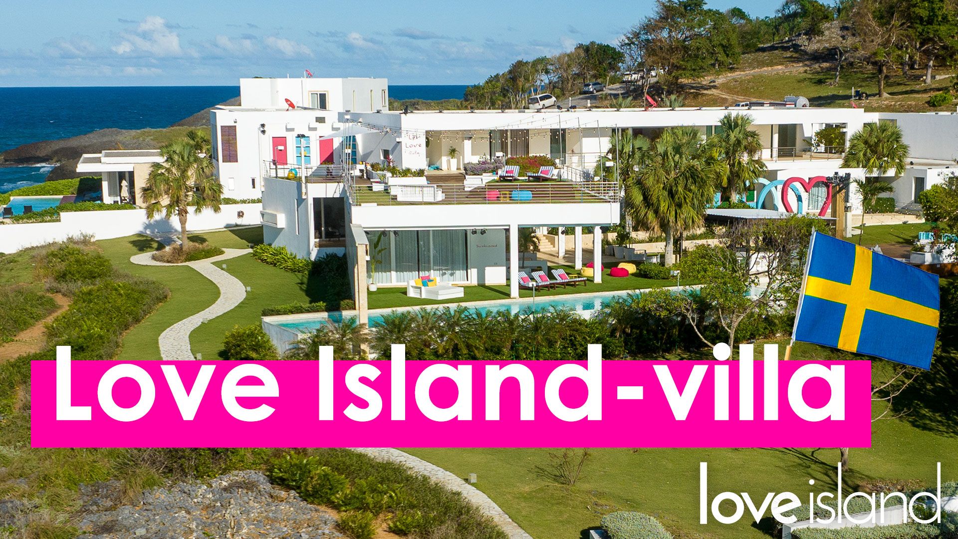 Bildspel: Alla bilder på svenska Love Island-villan