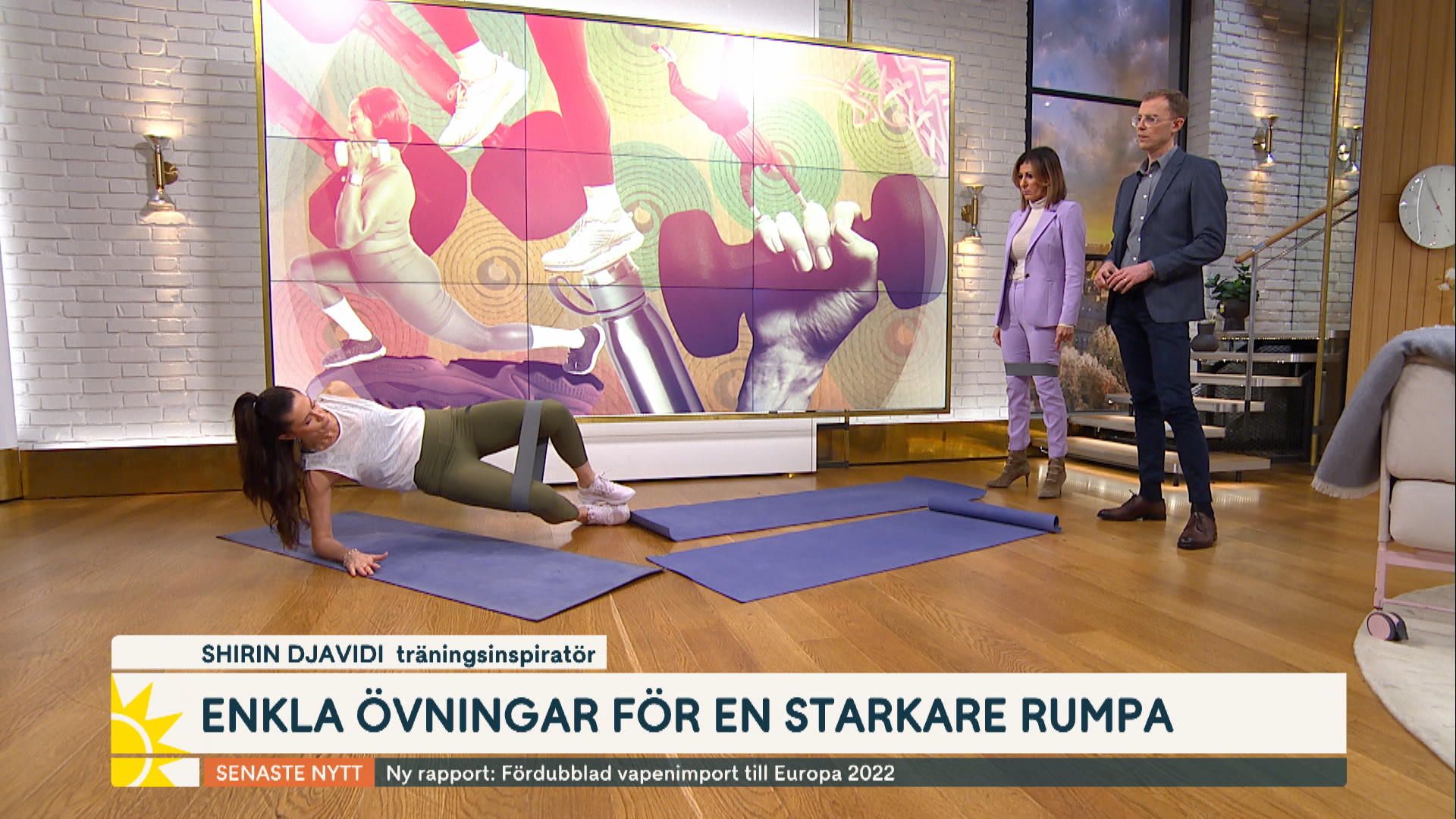 Enkla övningar för en starkare rumpa