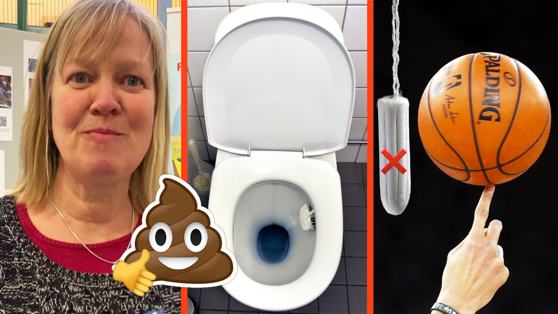 Bajsbasket lär dig vad som får spolas ner i toan : ”Genia...