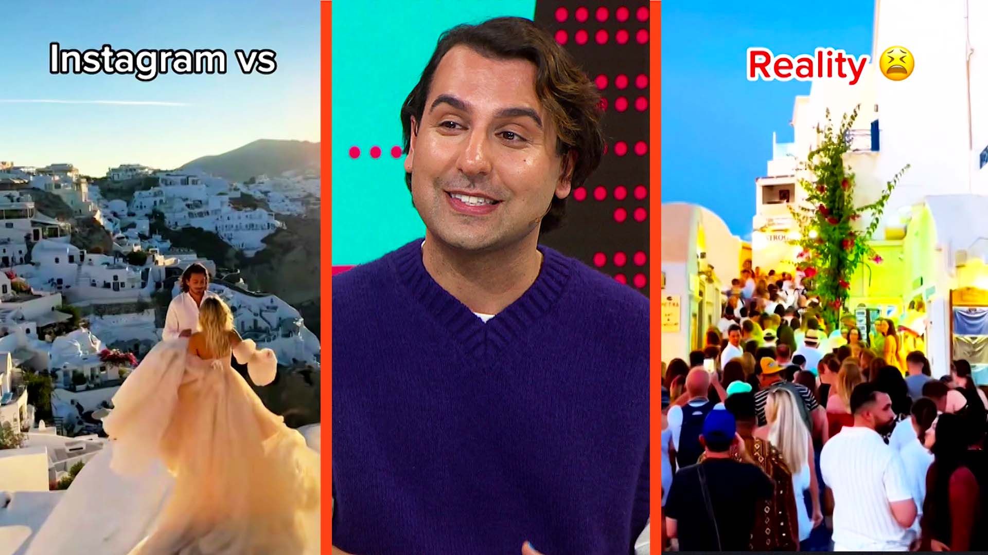 Trenden på sociala medier: "Insta vs reality"