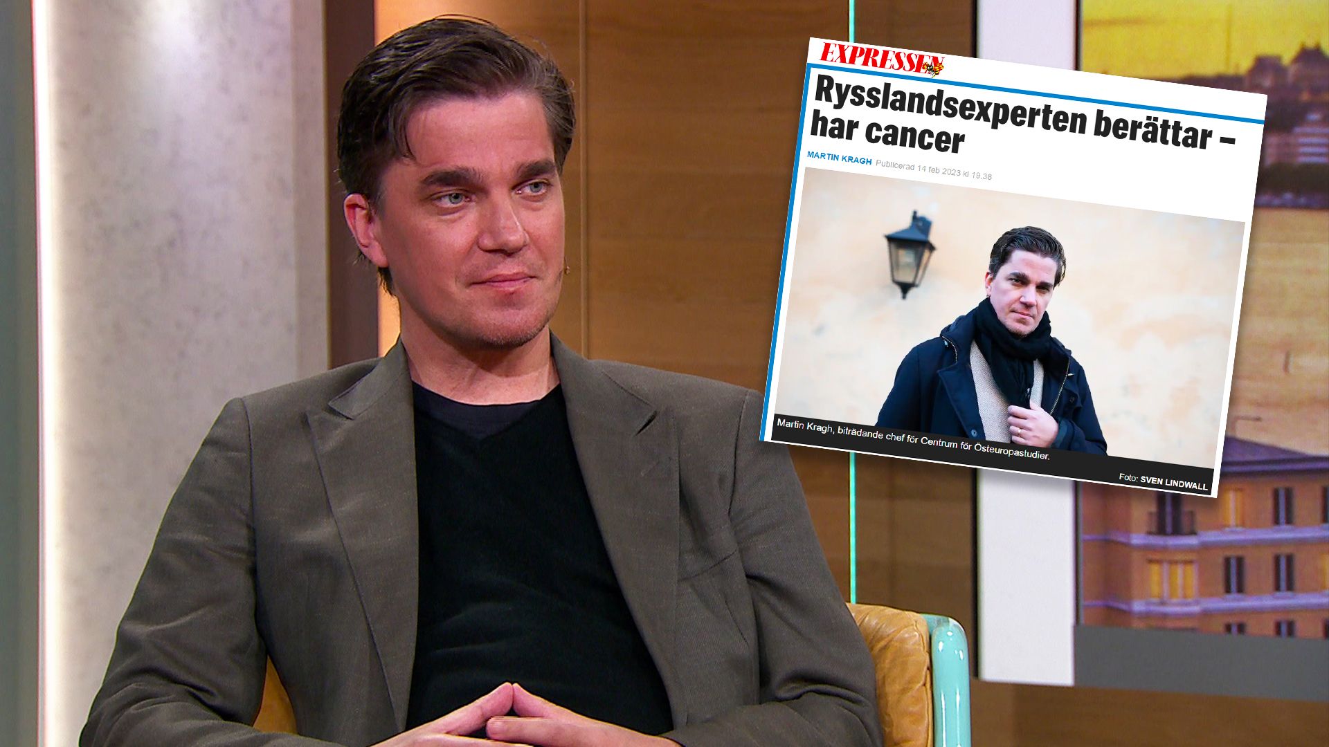 Martin Kragh om cancern: Stor insats för att rädda mitt liv