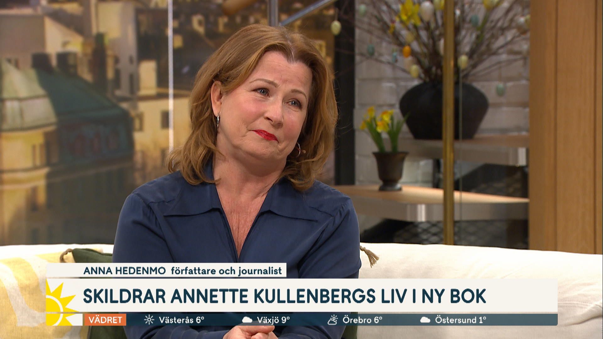 Anna Hedenmo bokaktuell med biografi om en av Sveriges me...